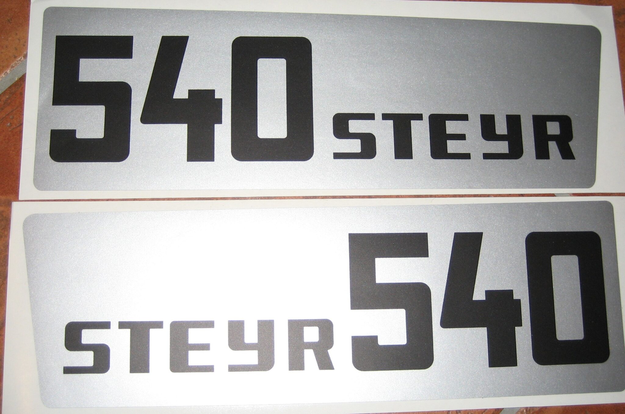 Aufkleber – Set, decal set, Steyr PLUS Serie 540 li re | Oldifan